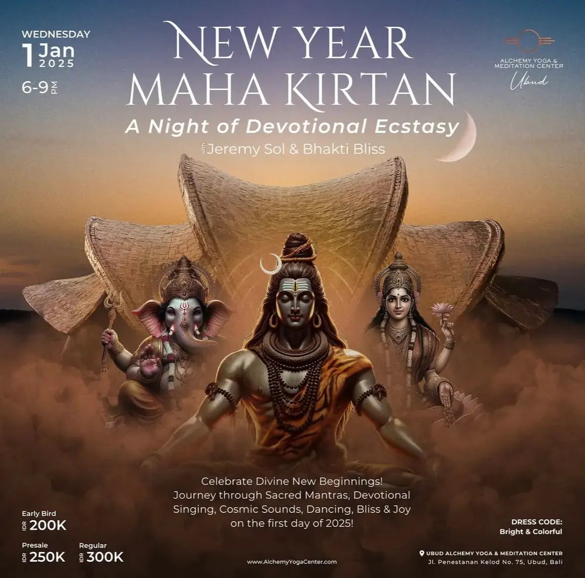 New Year Maha Kirtan in Bali - description, photos, reviews