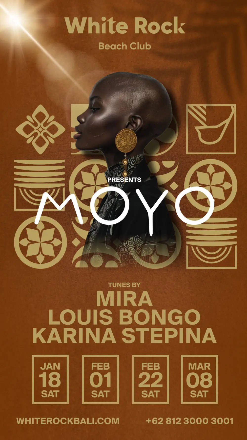 Afro House Nights at White Rock Beach Club in Bali - description ...