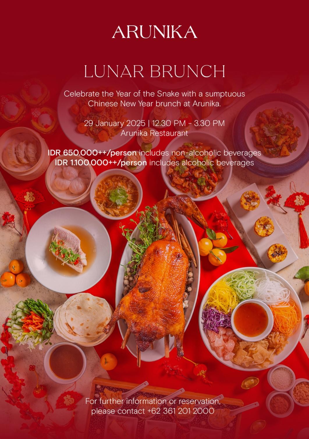 Arunika Lunar Brunch in Bali - description, photos, reviews