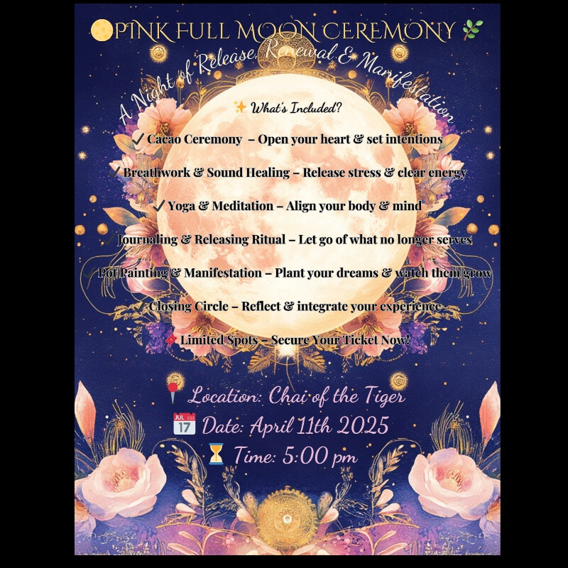 Pink Full Moon Ceremony in Bali - description, photos, reviews