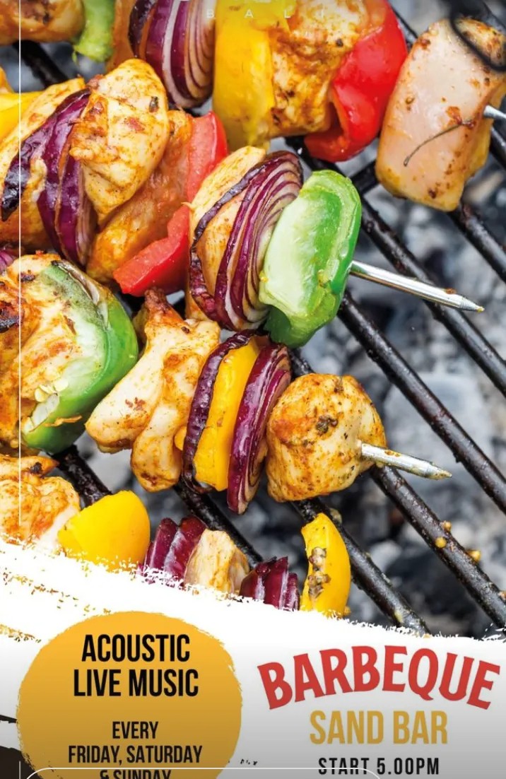 Bbq Sand Bar in Bali - description, photos, reviews