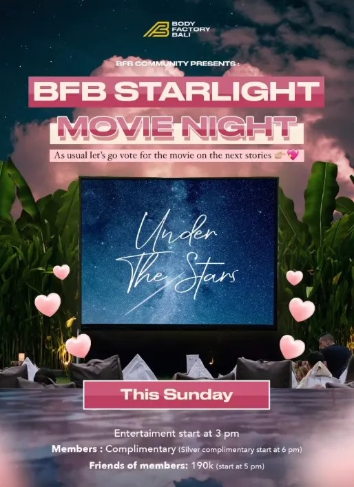 BFB Starlight movie night in Bali - description, photos, reviews