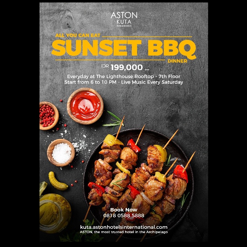 Sunset BBQ Dinner All You Can Eat in Bali - description, photos, reviews