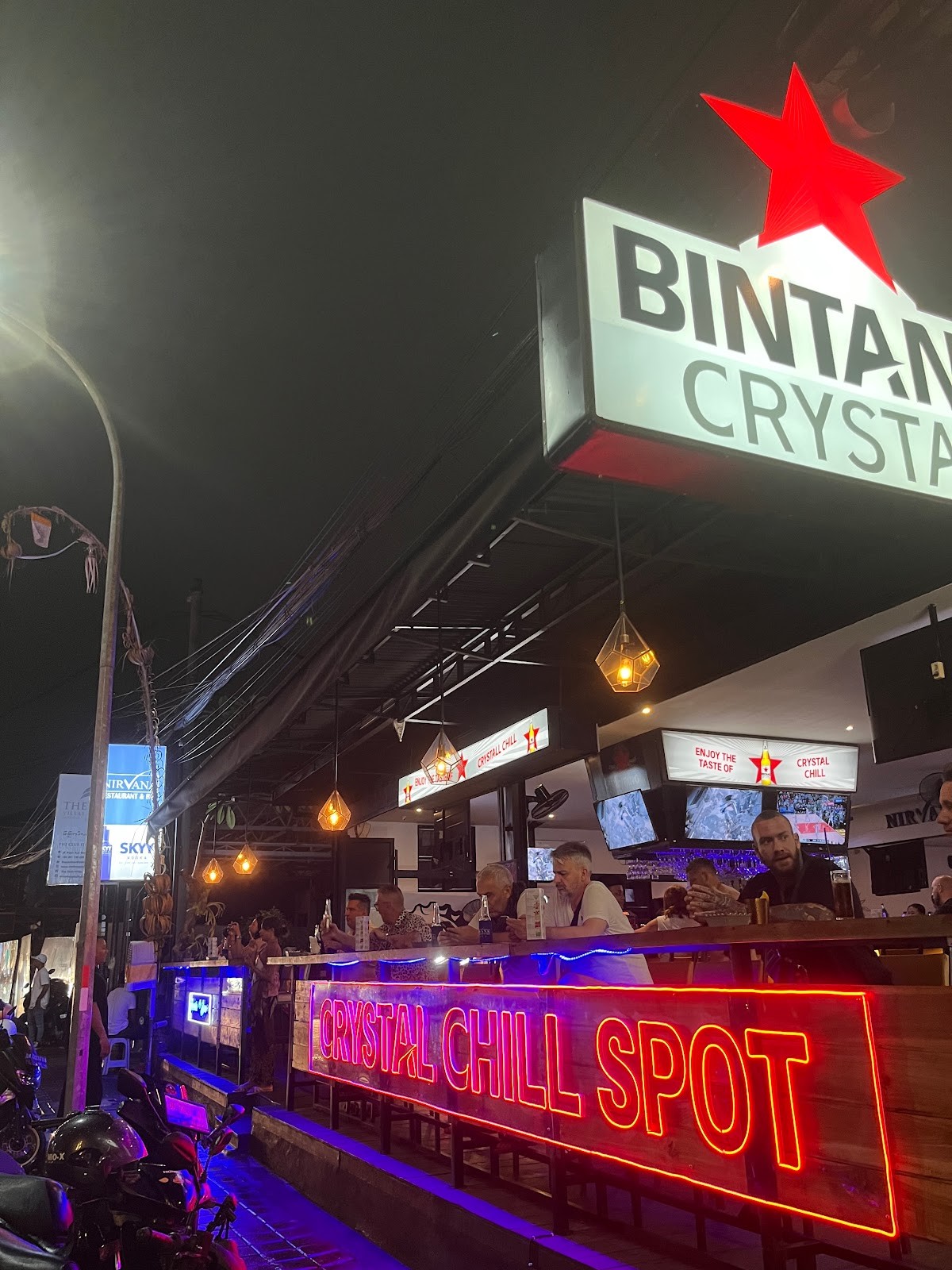 Nirvana Sports Bar in Bali