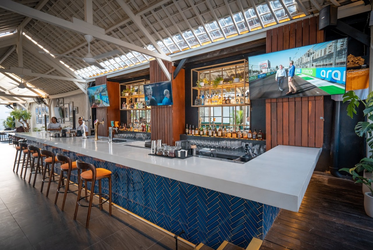 The Blue Door Bar, Club & Grill in Bali