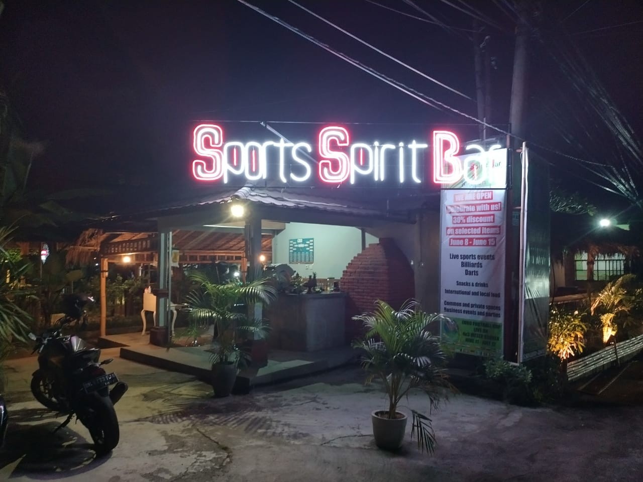 Spirit Bar & Kitchen & Shisha Lounge in Bali