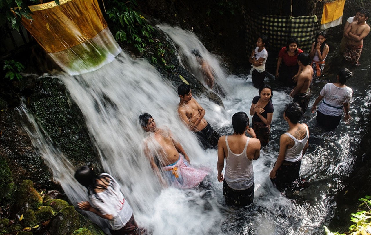 Genah Melukad Sebatu Sebatu Holy Springs, Holy spring in Bali