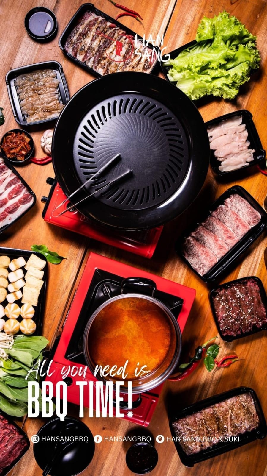 Han Sang Korean BBQ & SUKI, Restaurant in Bali