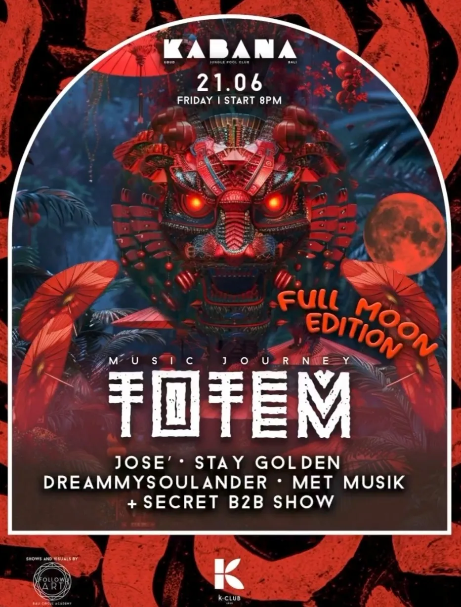 Totem: Full Moon Edition in Bali - description, photos, reviews