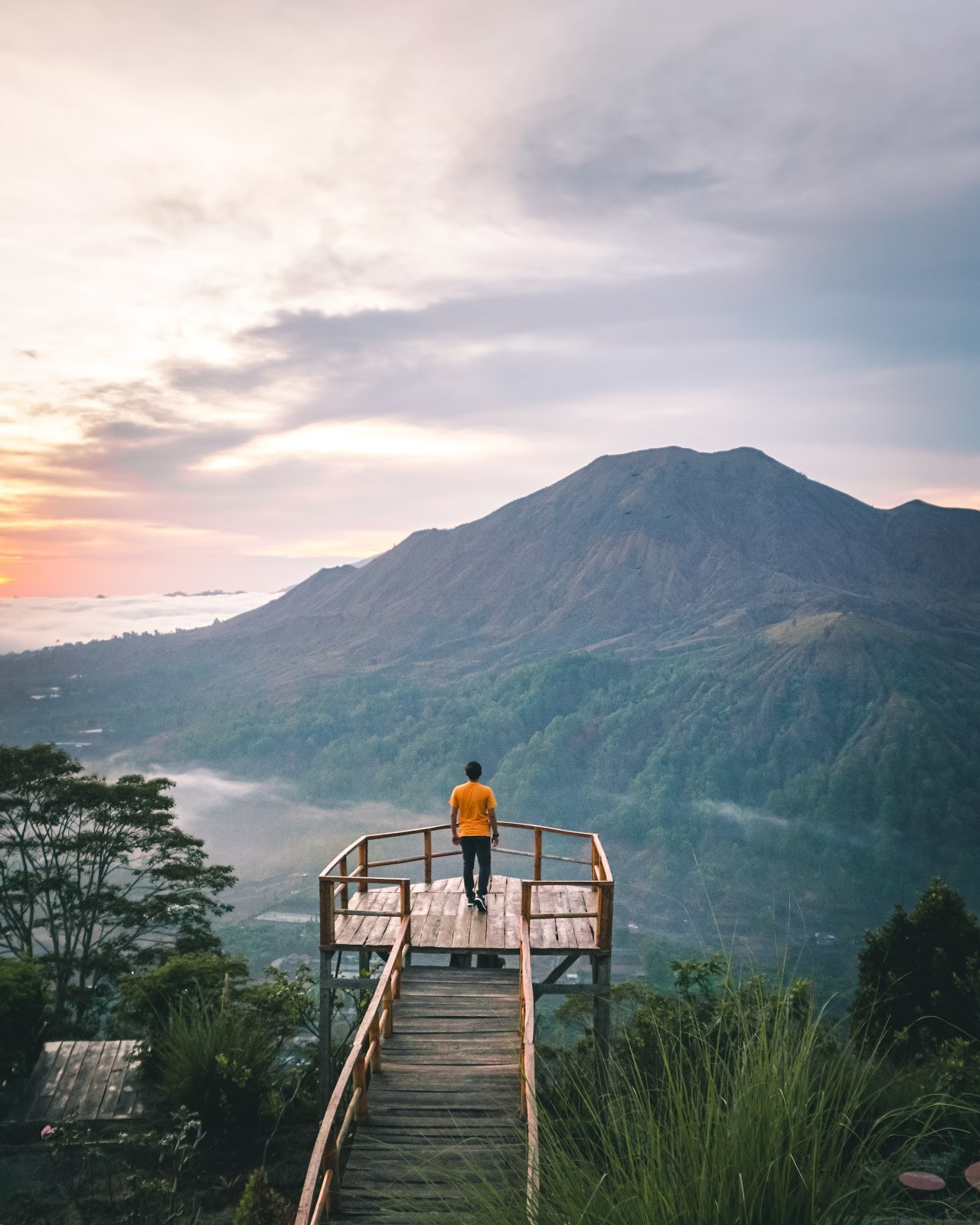 Sukawana Sunrise Spot, Viewing platform in Bali