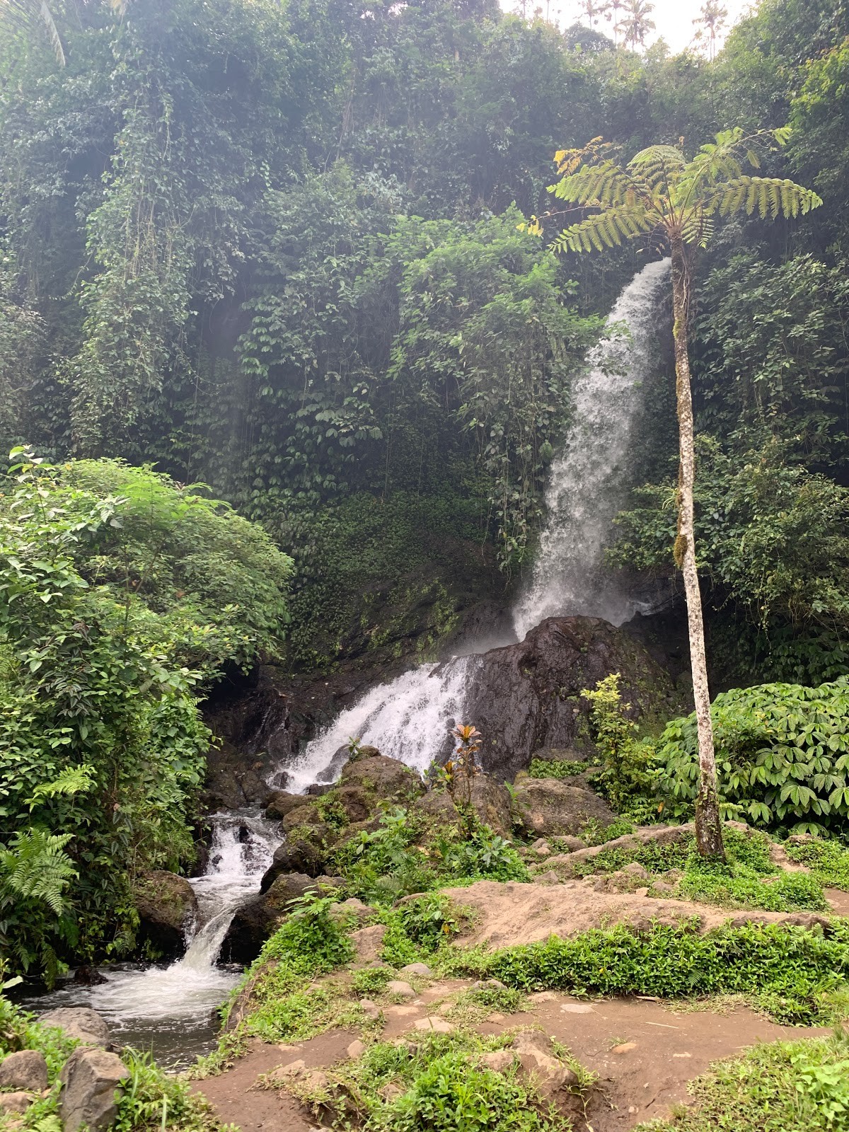 Telaga Waja Waterfall in Bali
