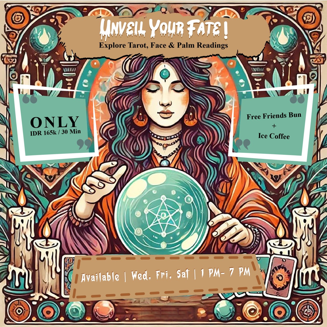 Tarot, Face & Palm Readings in Bali - description, photos, reviews