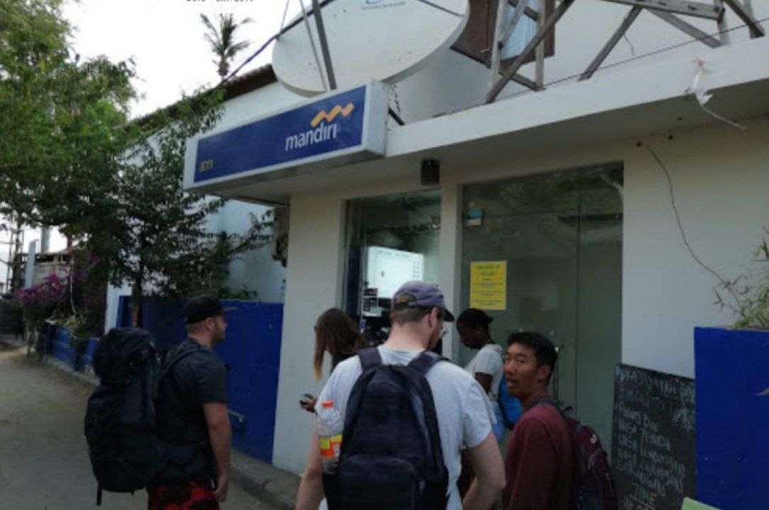 Mandiri Cash Machine, ATM in Bali