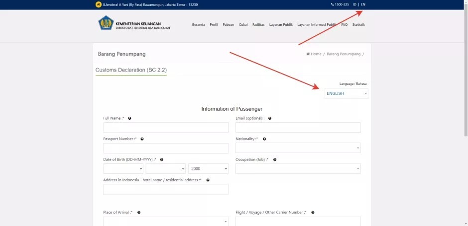 Customs Declaration for Entry to Bali: Step-by-Step Guide - Bali.live