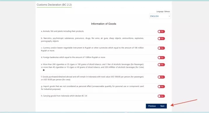 Customs Declaration for Entry to Bali: Step-by-Step Guide - Bali.live
