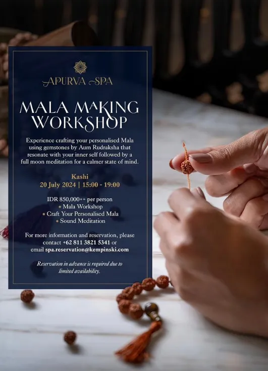 Mala Making Workshop in Bali - description, photos, reviews