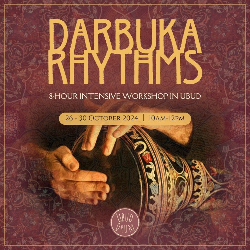 Darbuka Rhythms - Drumming Workshop in Bali - description, photos, reviews